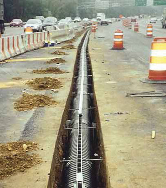 Duraslot Slotted Drains for Heavy Duty Surface Runoff | ADS Pipe