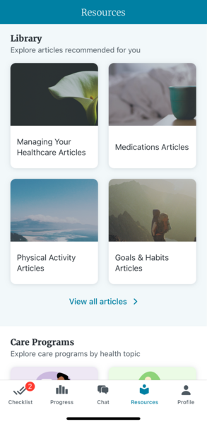 App Features – Wellframe Support