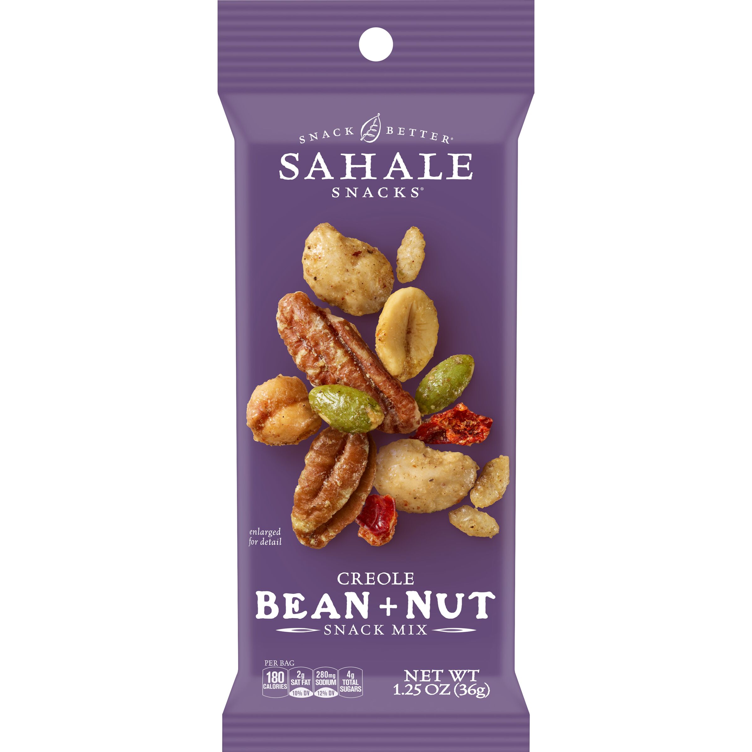 SAHALE 1.25 OUNCE CREOLE BEAN SNACK MIX - SmartLabel™ Food